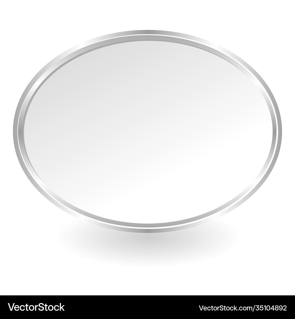 Oval banner Royalty Free Vector Image - VectorStock