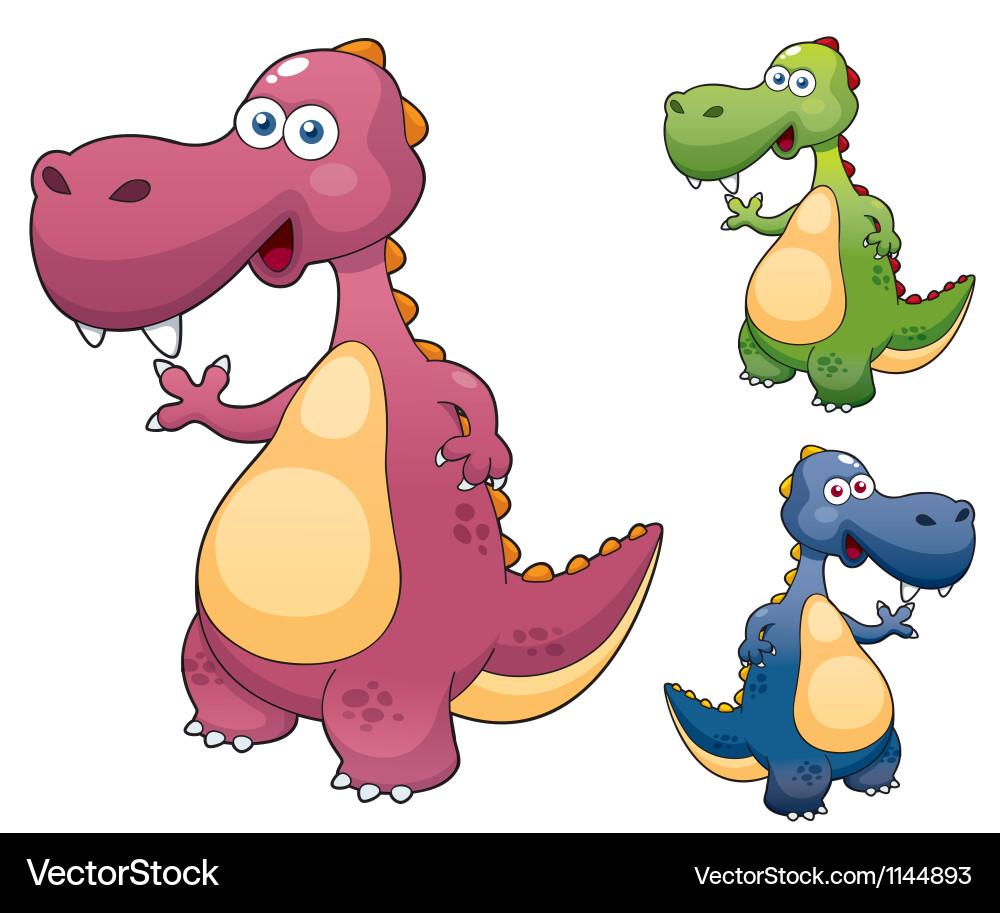 Dino Royalty Free Vector Image - VectorStock