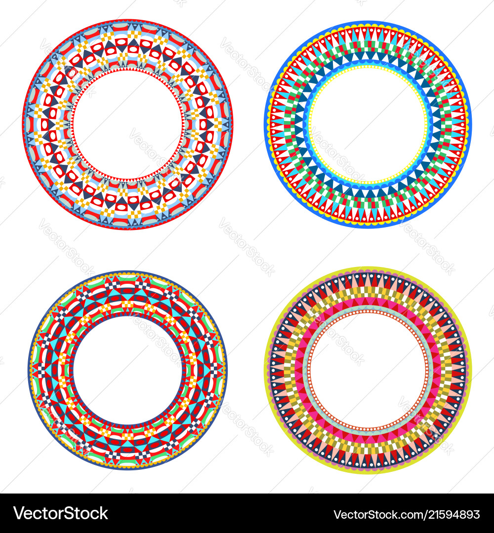 Maasai Bead Pattern Royalty Free Vector Image - VectorStock