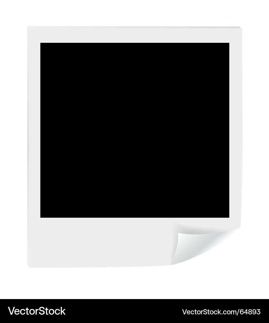 Polaroid Royalty Free Vector Image - VectorStock