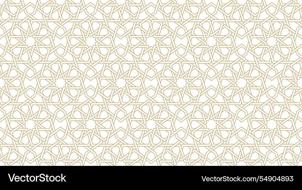 Seamless geometric pattern in authentic arabian Vector Image