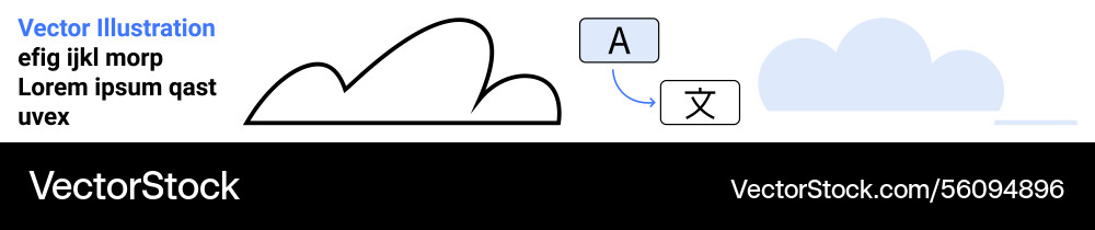 Multilingual communication concept Royalty Free Vector Image