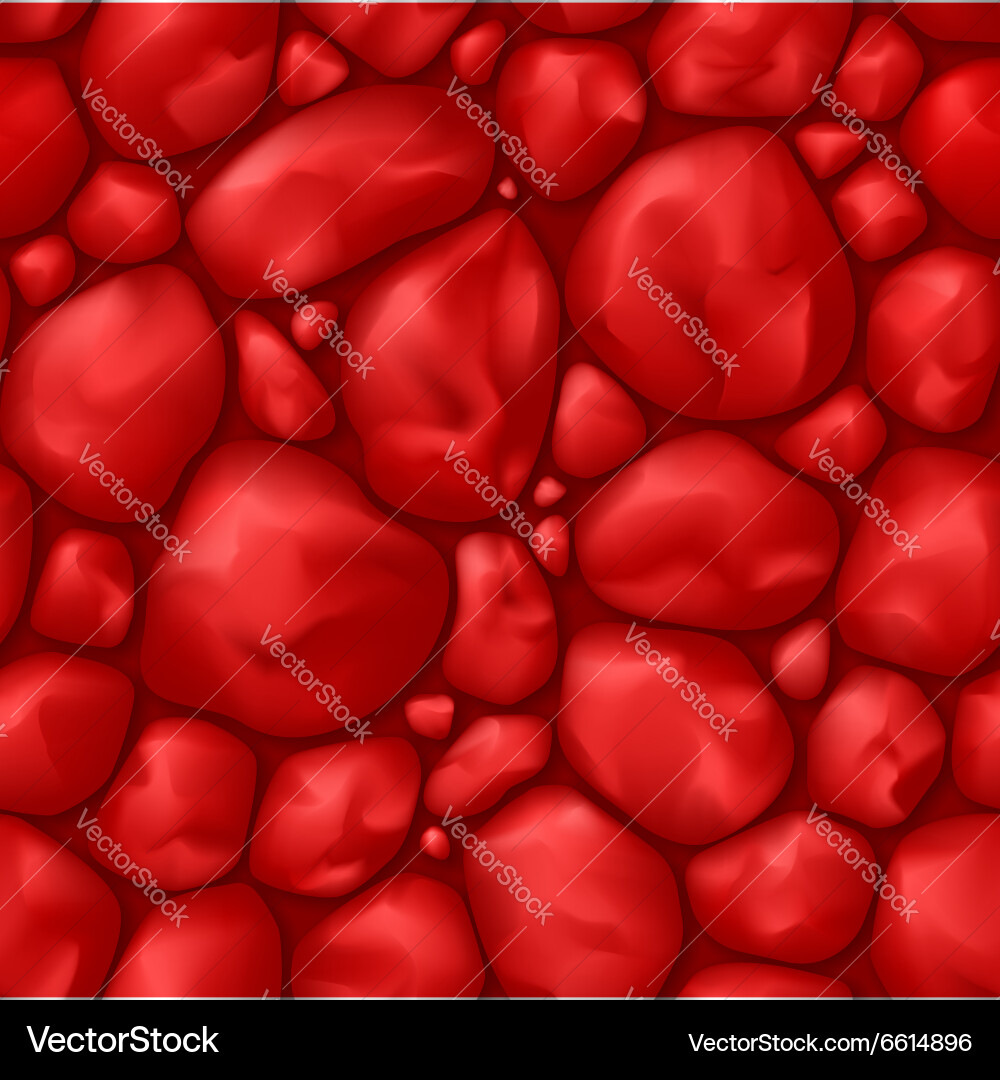 Seamless Red Stone Texture Royalty Free Vector Image