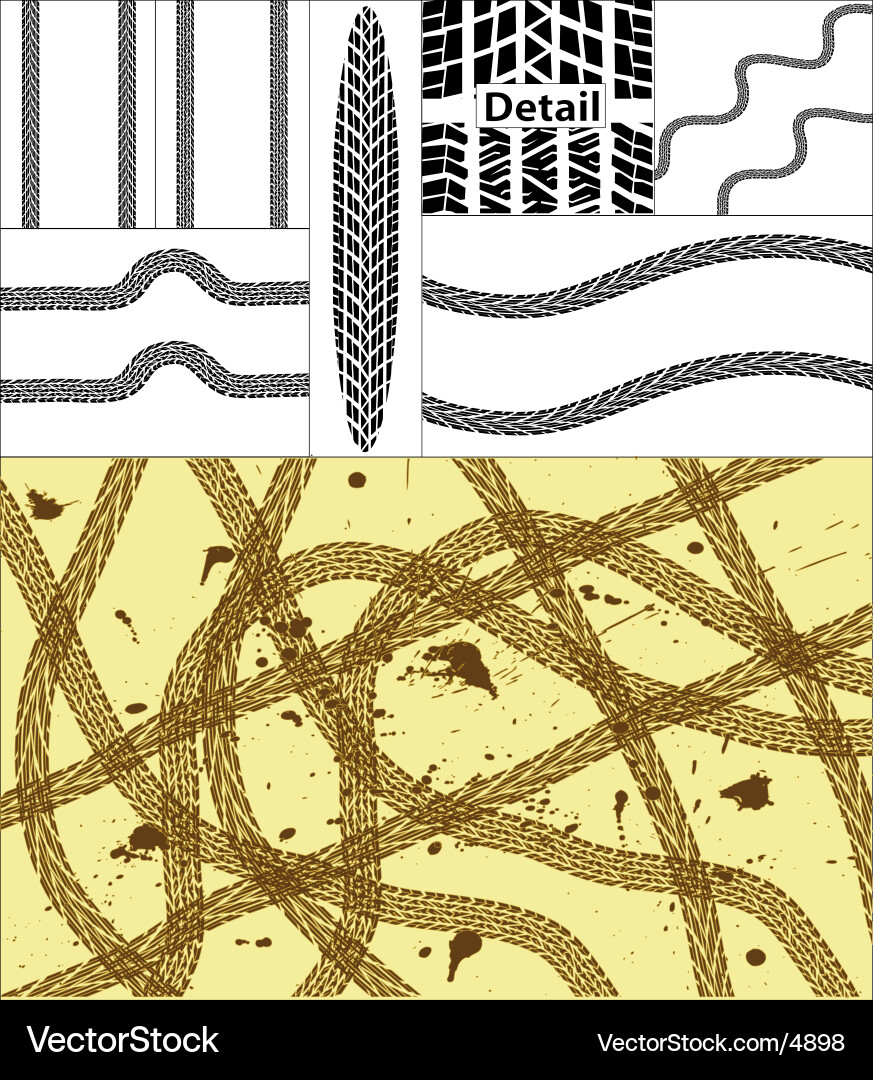 Mud Tyre Splatter Vector Images (over 190)