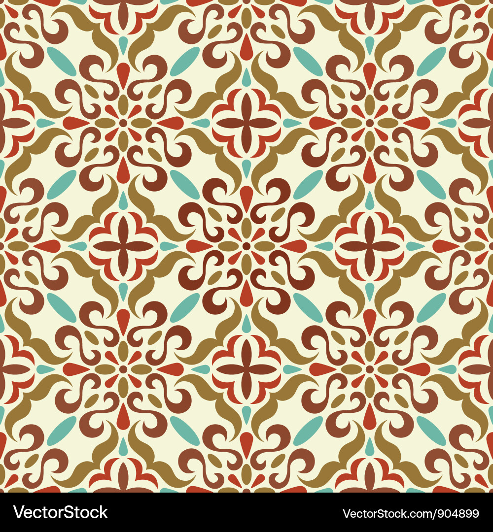 Traditional seamless pattern Royalty Free Vector Image