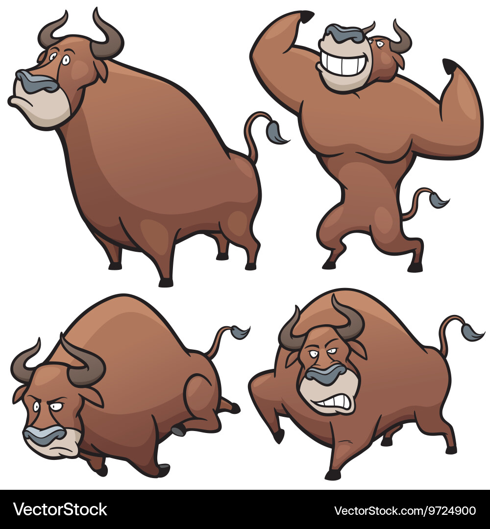 Bull Royalty Free Vector Image - VectorStock