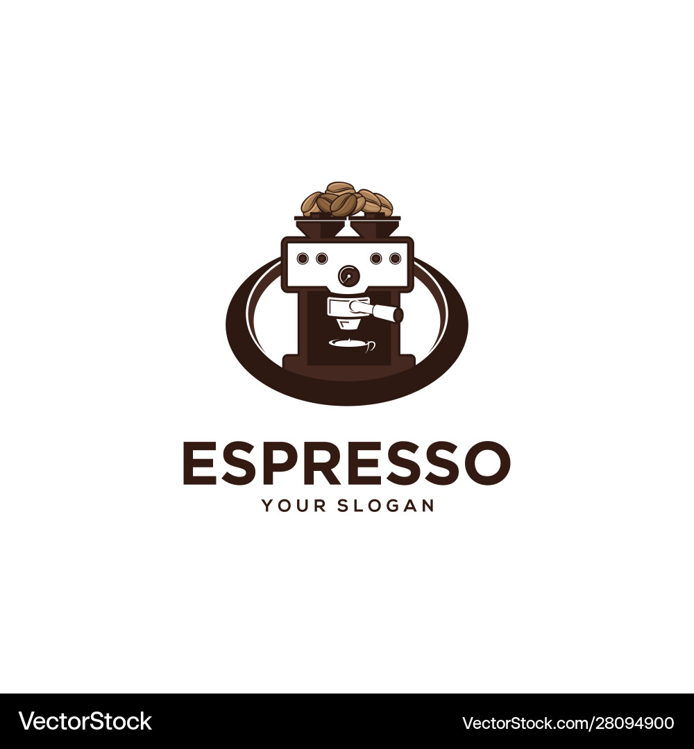 Espresso coffee Royalty Free Vector Image - VectorStock