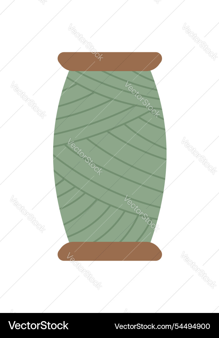 Thread bobbin logo Royalty Free Vector Image - VectorStock