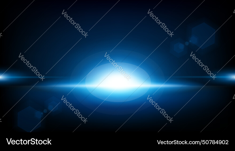 Blue rays rising background Royalty Free Vector Image