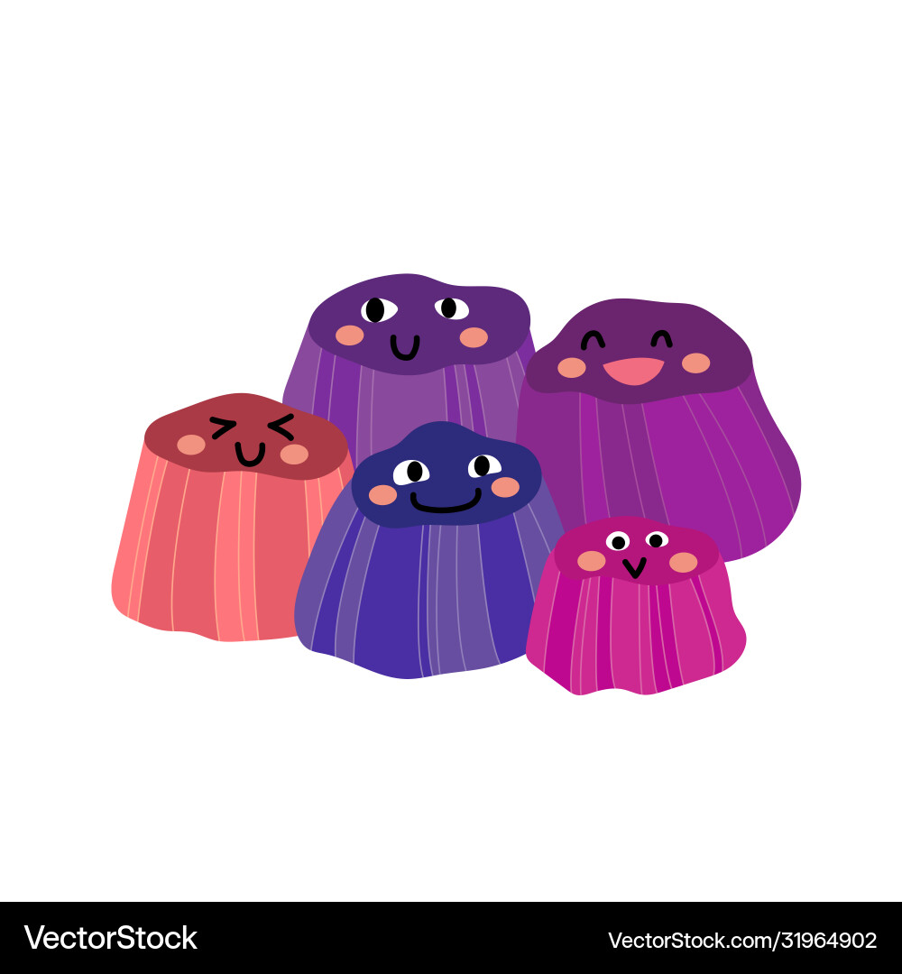 Smiling Barnacles Cartoon Royalty Free Vector Image