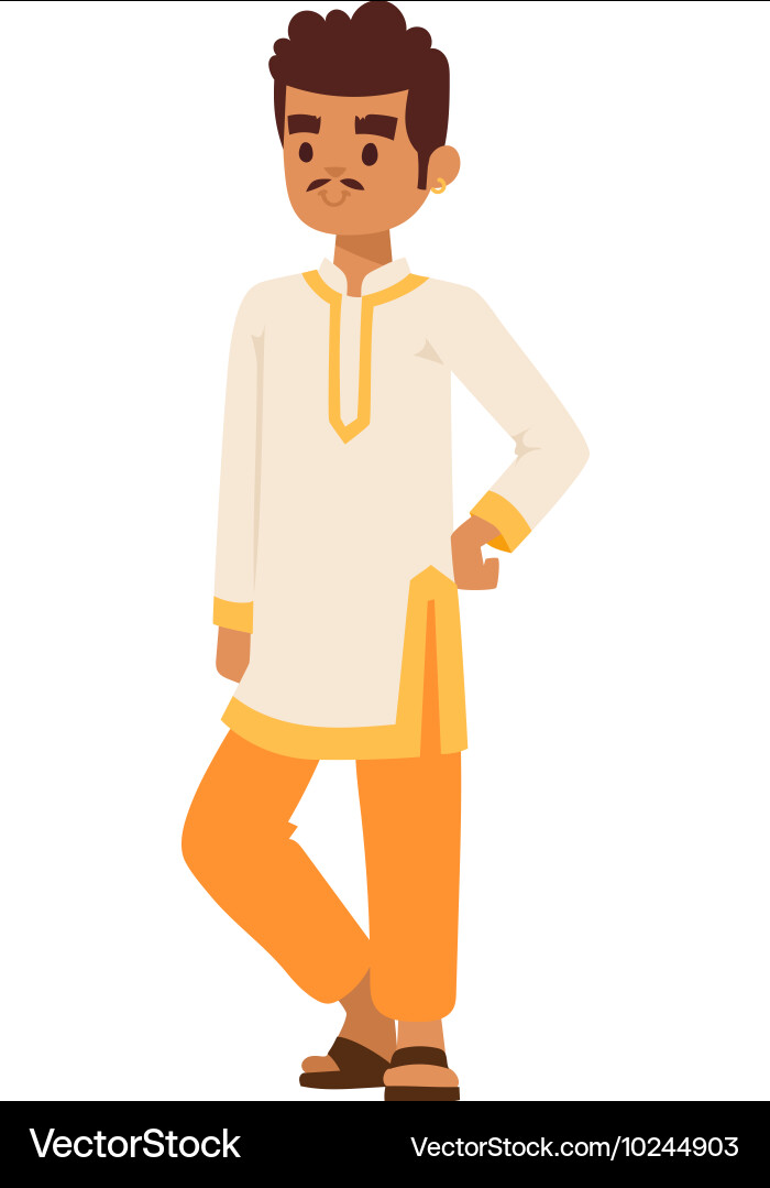 Indian girl Royalty Free Vector Image - VectorStock