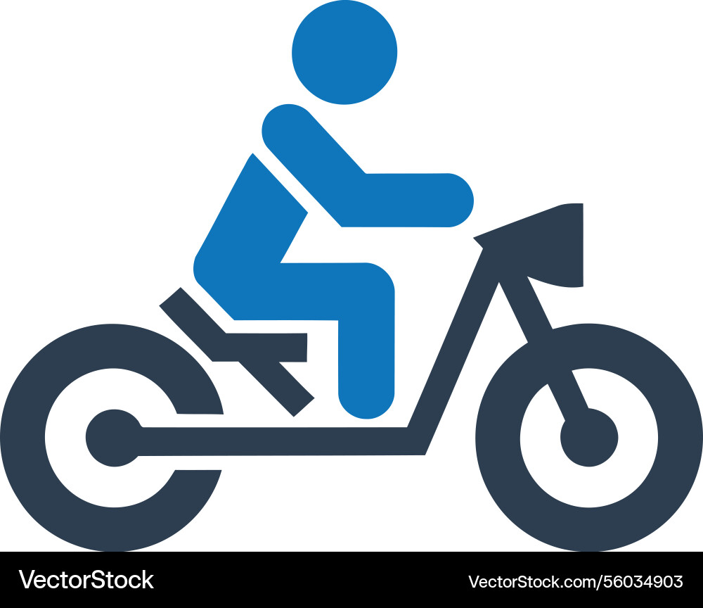 Motorcycle icon Royalty Free Vector Image - VectorStock