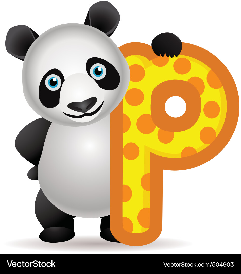 Panda cartoon Royalty Free Vector Image - VectorStock
