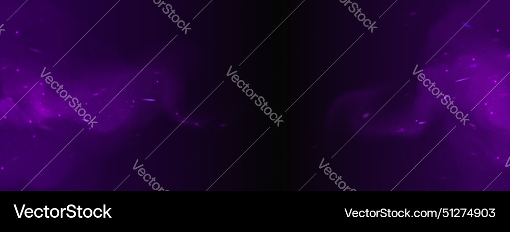 Purple spark smoke and magic fire particle effect Vector Image