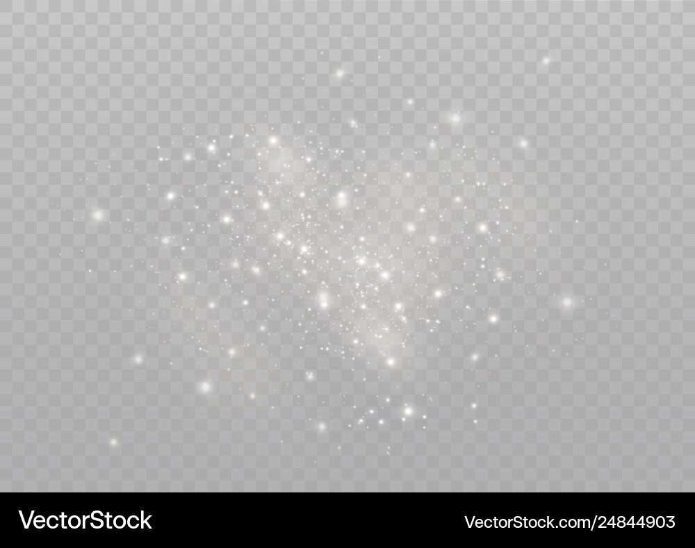 Sparkling magical dust Royalty Free Vector Image