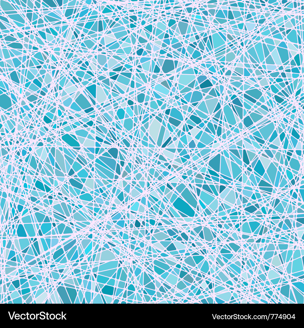 Blue Stained Glass Texture Royalty Free Vector Image