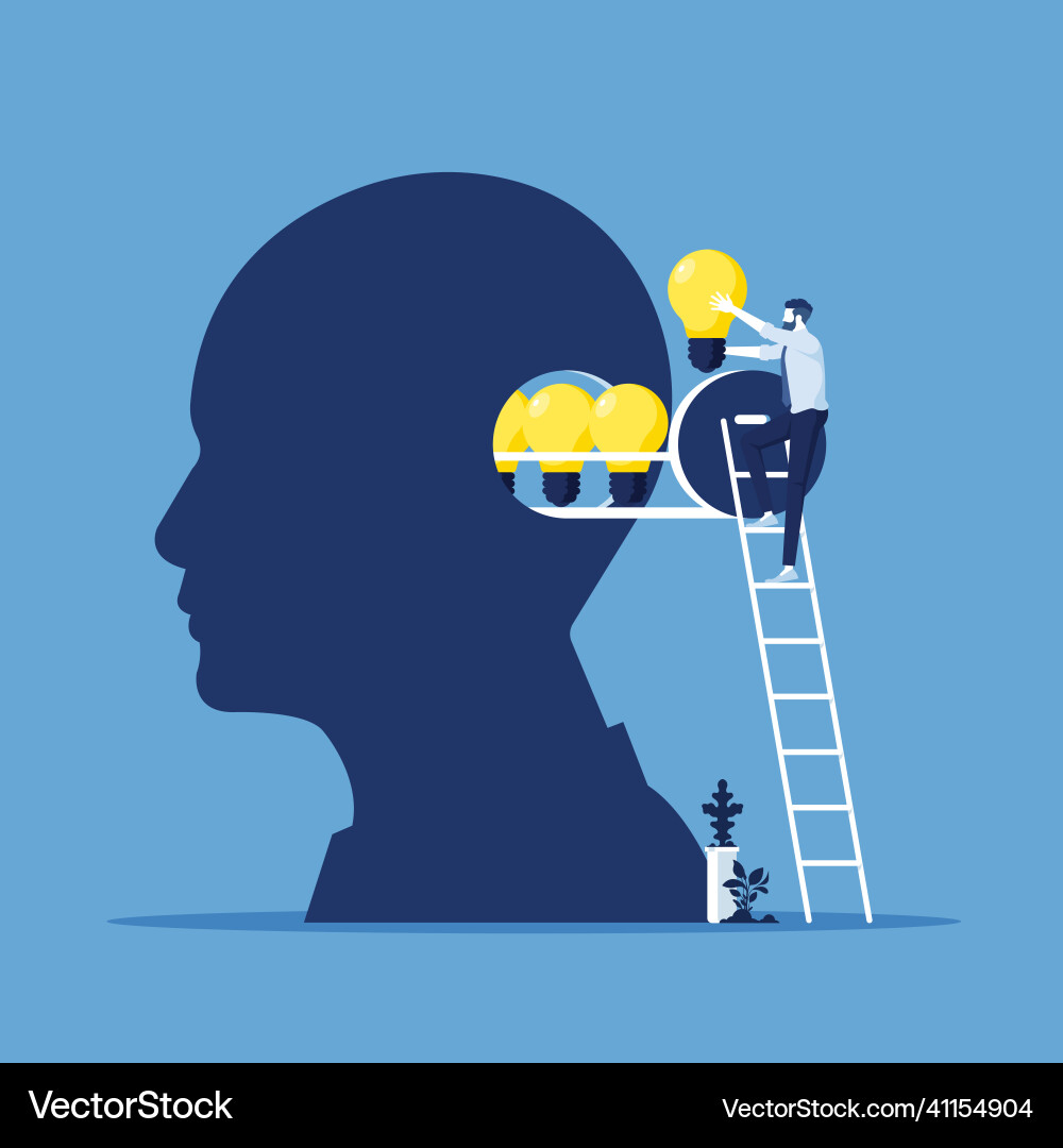 Business creativity and innovation concept Vector Image