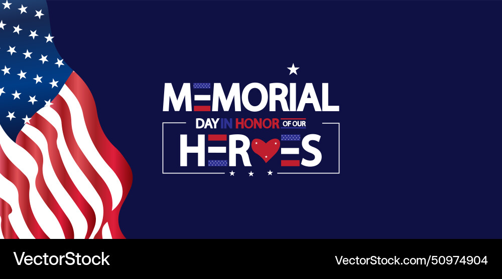 Saluting our soldiers memorial day reflections Vector Image