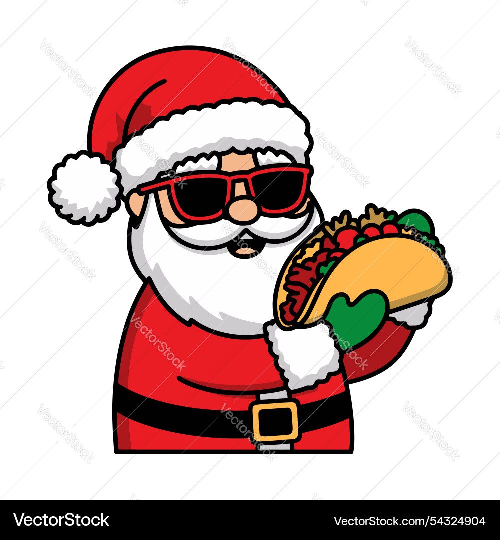 Santa Eating Vector Images (over 1,900)