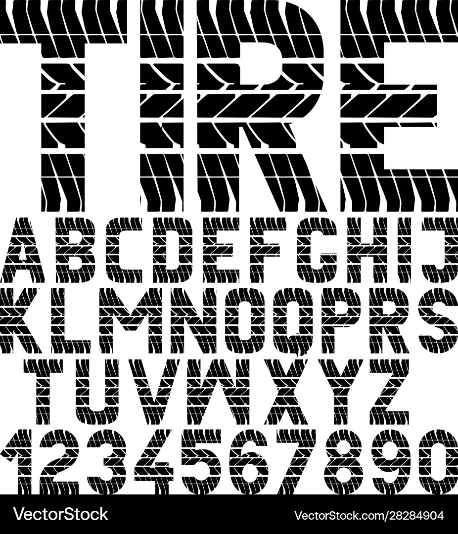 Tire Tread Pattern Royalty Free Vector Image - VectorStock