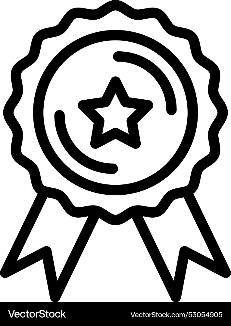 Achievements icon design Royalty Free Vector Image