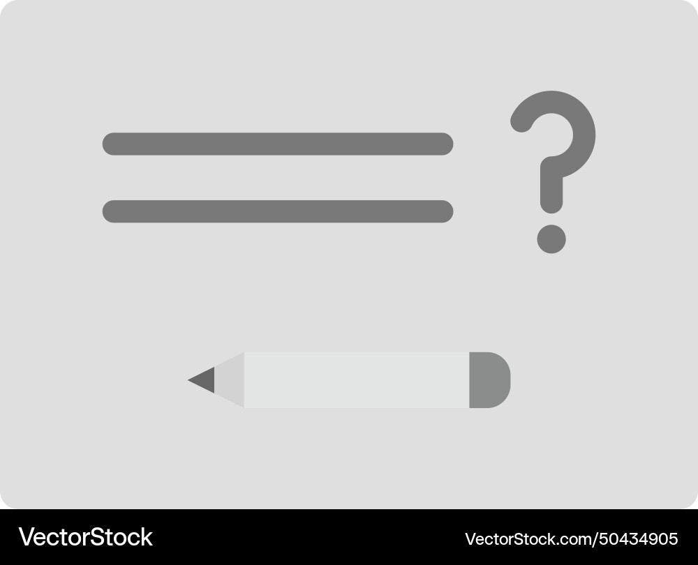 Solving question icon image Royalty Free Vector Image
