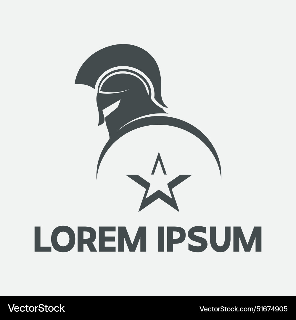 Spartan icon Royalty Free Vector Image - VectorStock