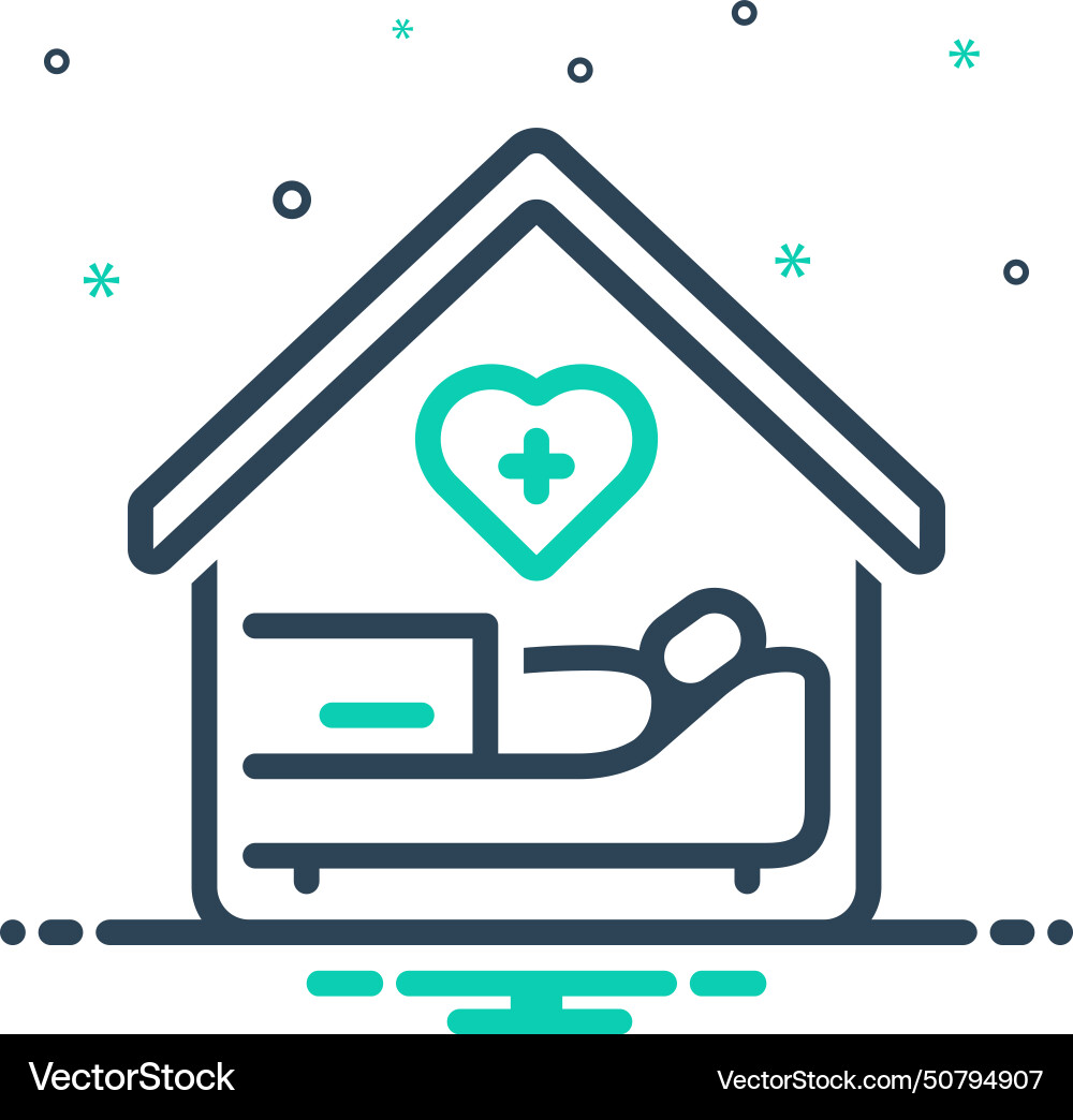 Hospice Royalty Free Vector Image - VectorStock