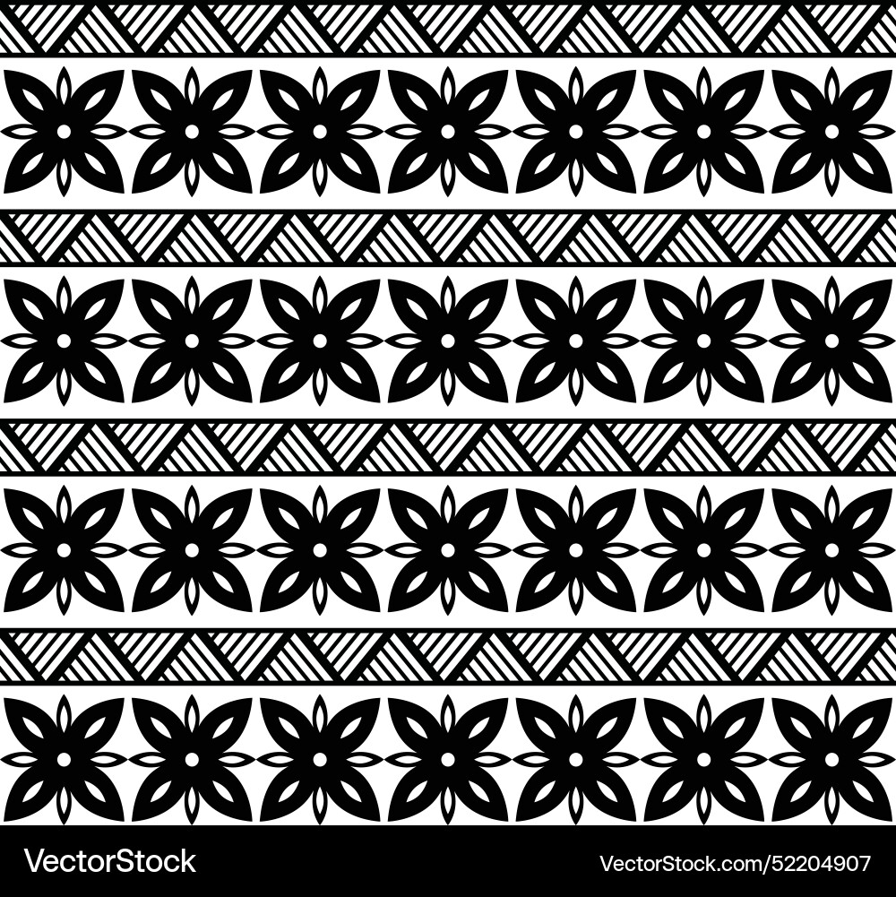 Polynesian tattoo tribal background design samoan Vector Image