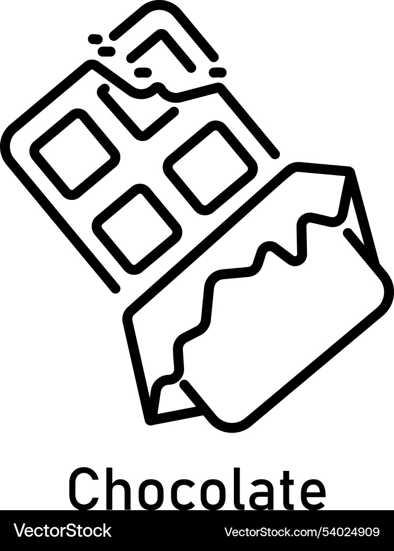 Chocolate Royalty Free Vector Image - VectorStock