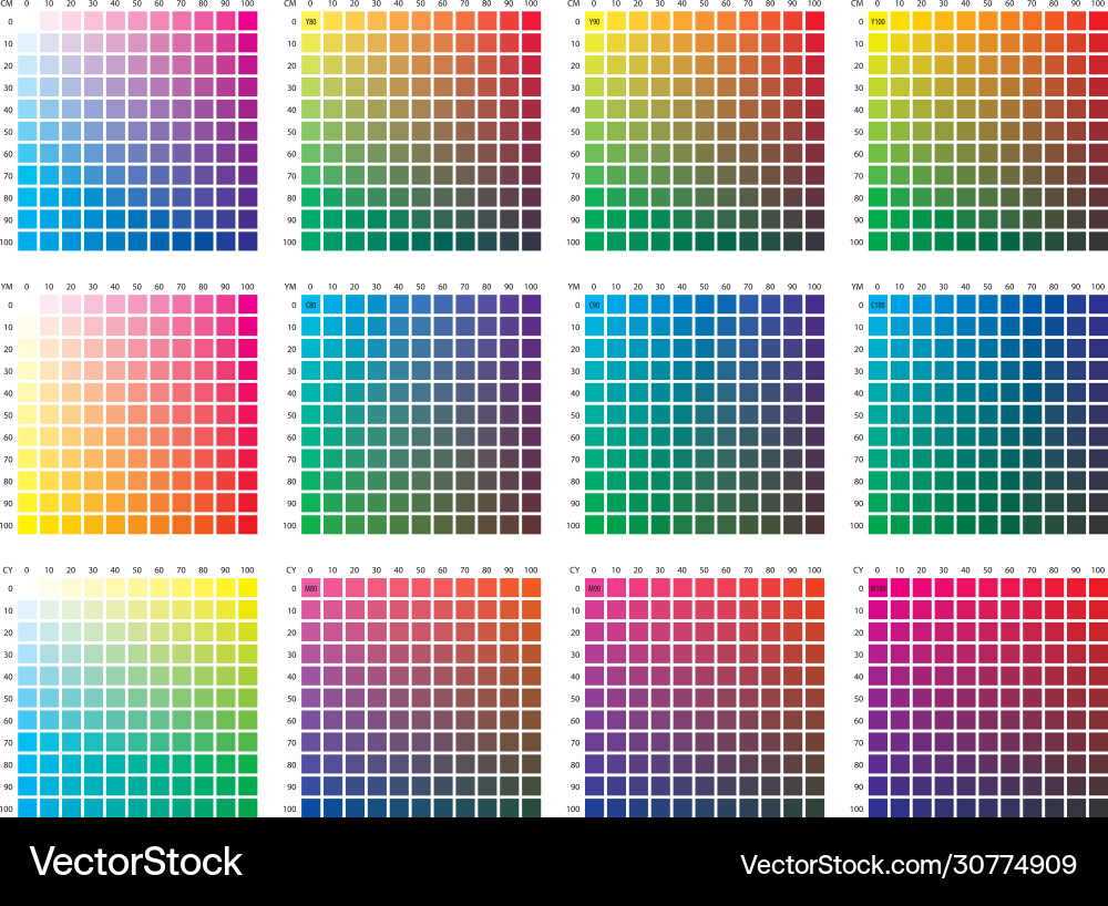 Color Swatches Rgb Cmyk Vector Images (over 610)