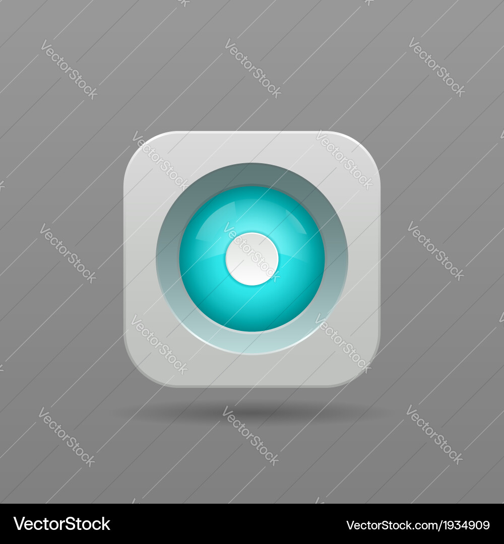Record button Royalty Free Vector Image - VectorStock