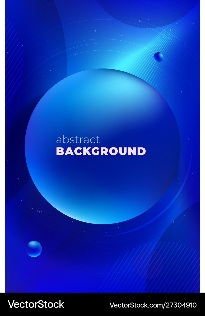 Blue liquid color background design fluid Vector Image