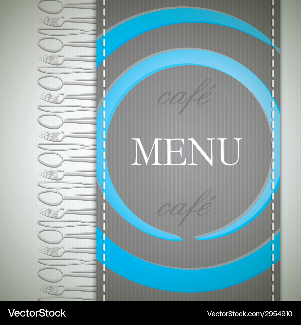 Menu design Royalty Free Vector Image - VectorStock