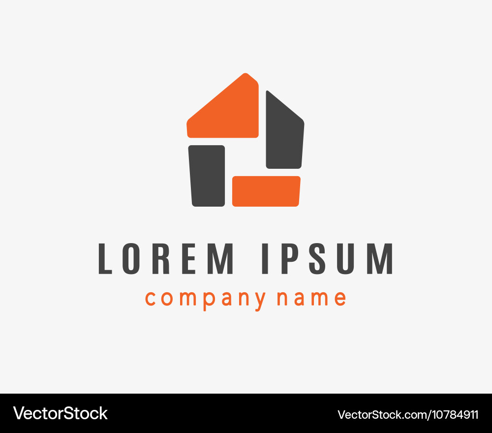 Modern House Logo Royalty Free Vector Image - VectorStock