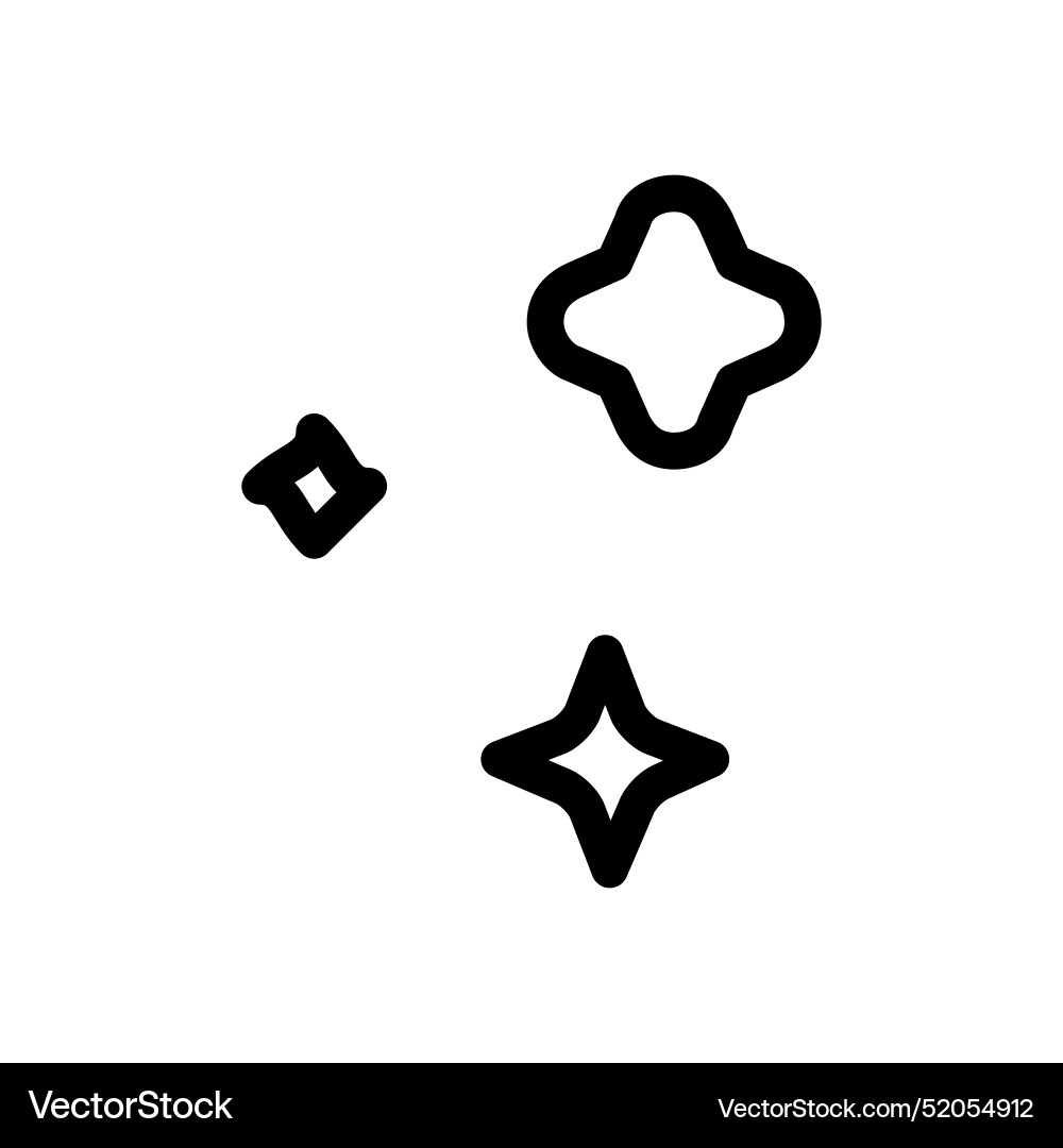 Diamond star icon for luxury design precious Vector Image