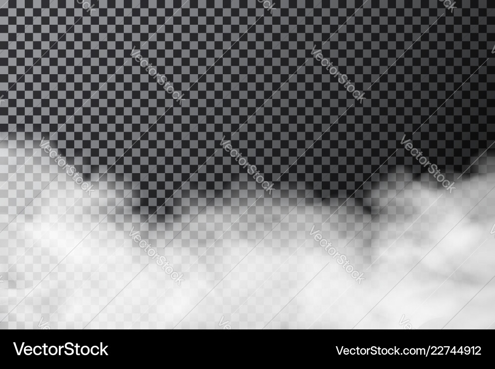 Realistic Smoke Cloud Royalty Free Vector Image