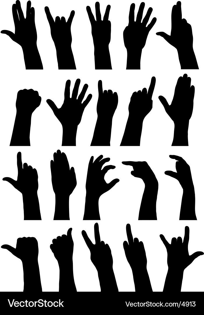 Hands Royalty Free Vector Image - VectorStock