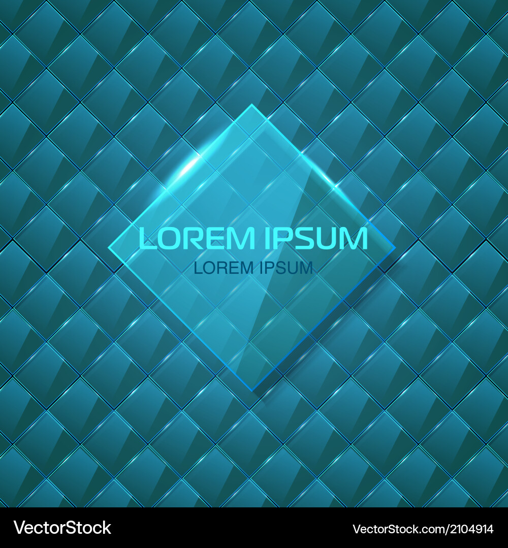 Web site technology geometric glossy background Vector Image