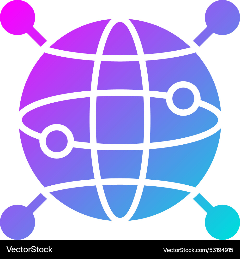 Digitalization icon design Royalty Free Vector Image