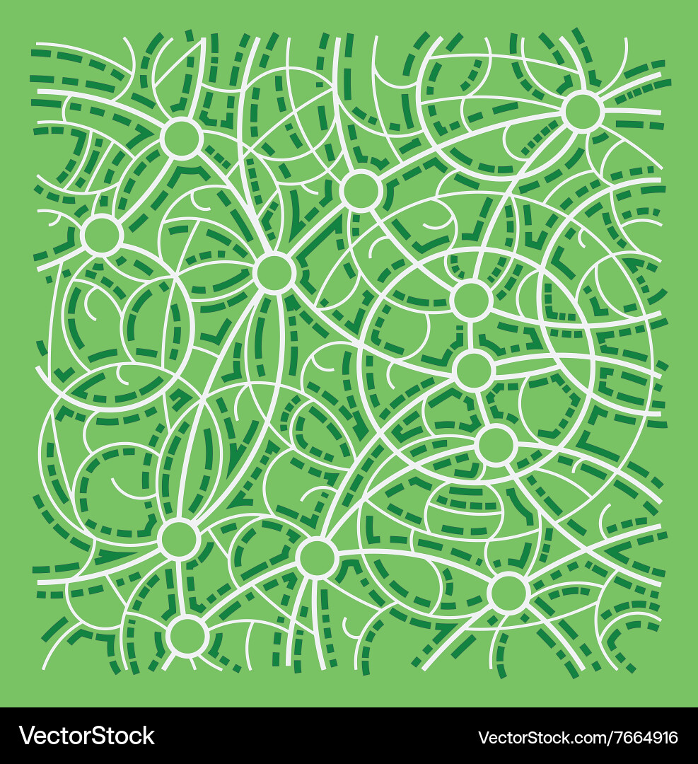 Street map Royalty Free Vector Image - VectorStock