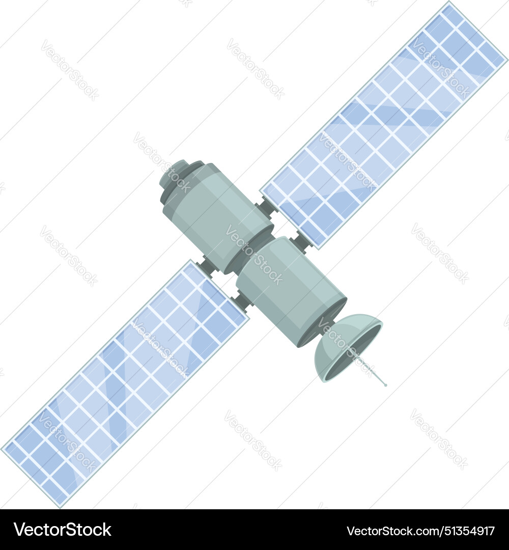 Isometric Satellite Communication Royalty Free Vector Image