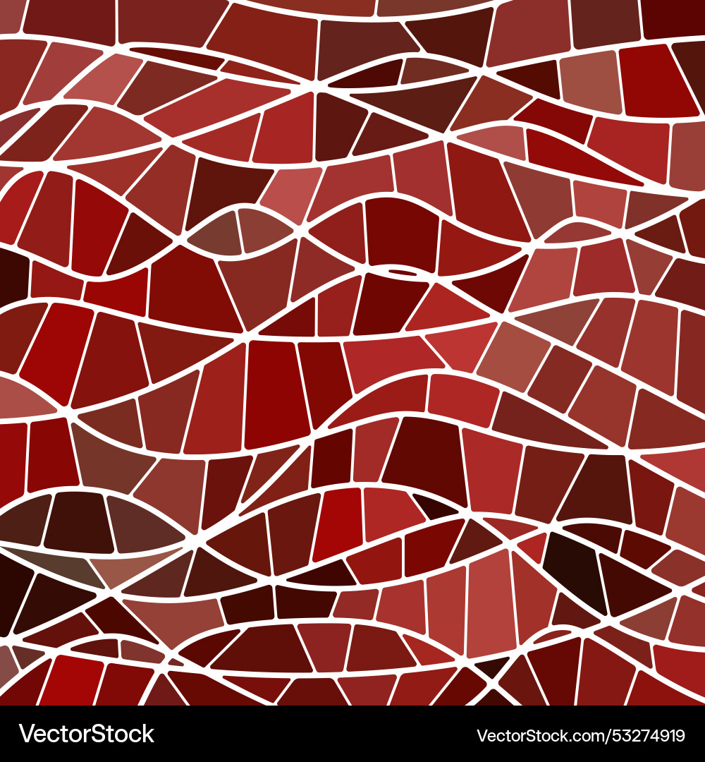 Abstract stained-glass mosaic background Vector Image