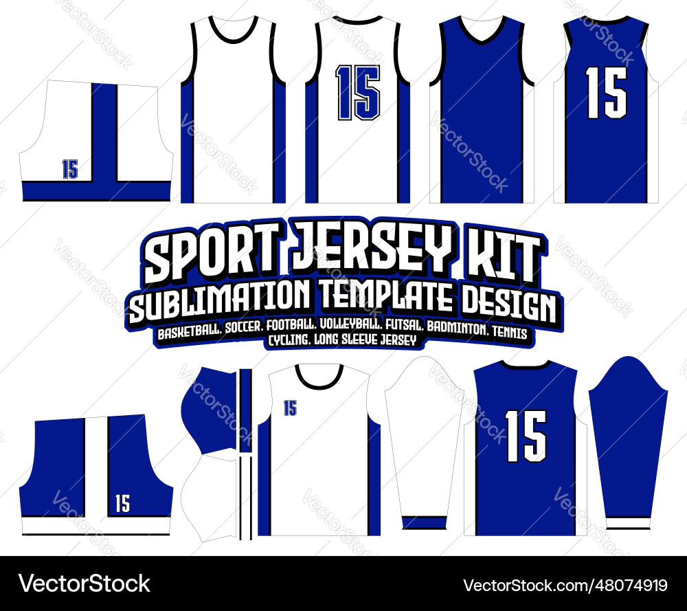 Kaijo High School Basketball Jersey Royalty Free Vector
