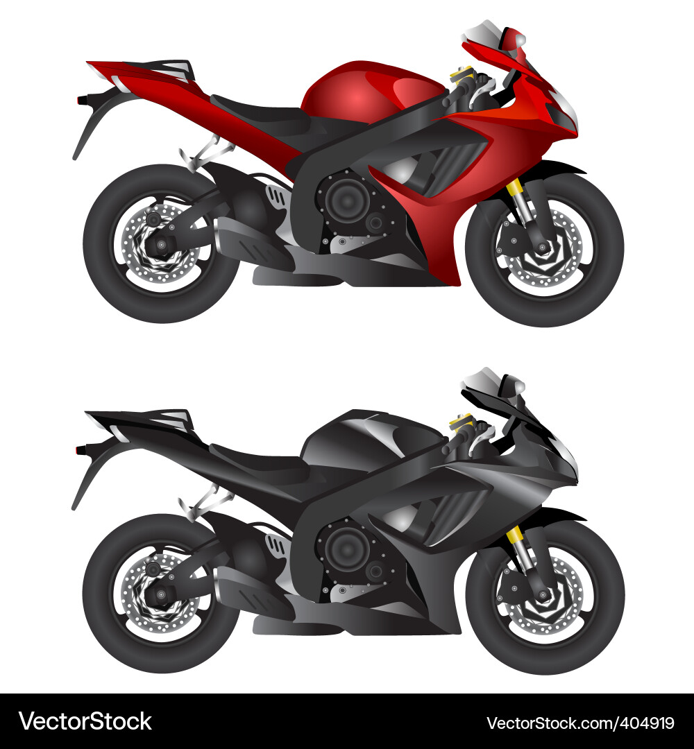 Motorcycle race Royalty Free Vector Image - VectorStock