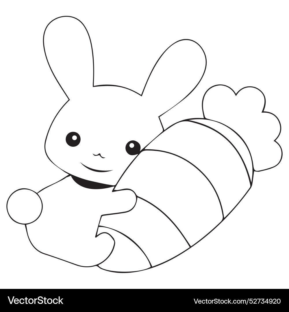 Rabbit icon symbol design Royalty Free Vector Image