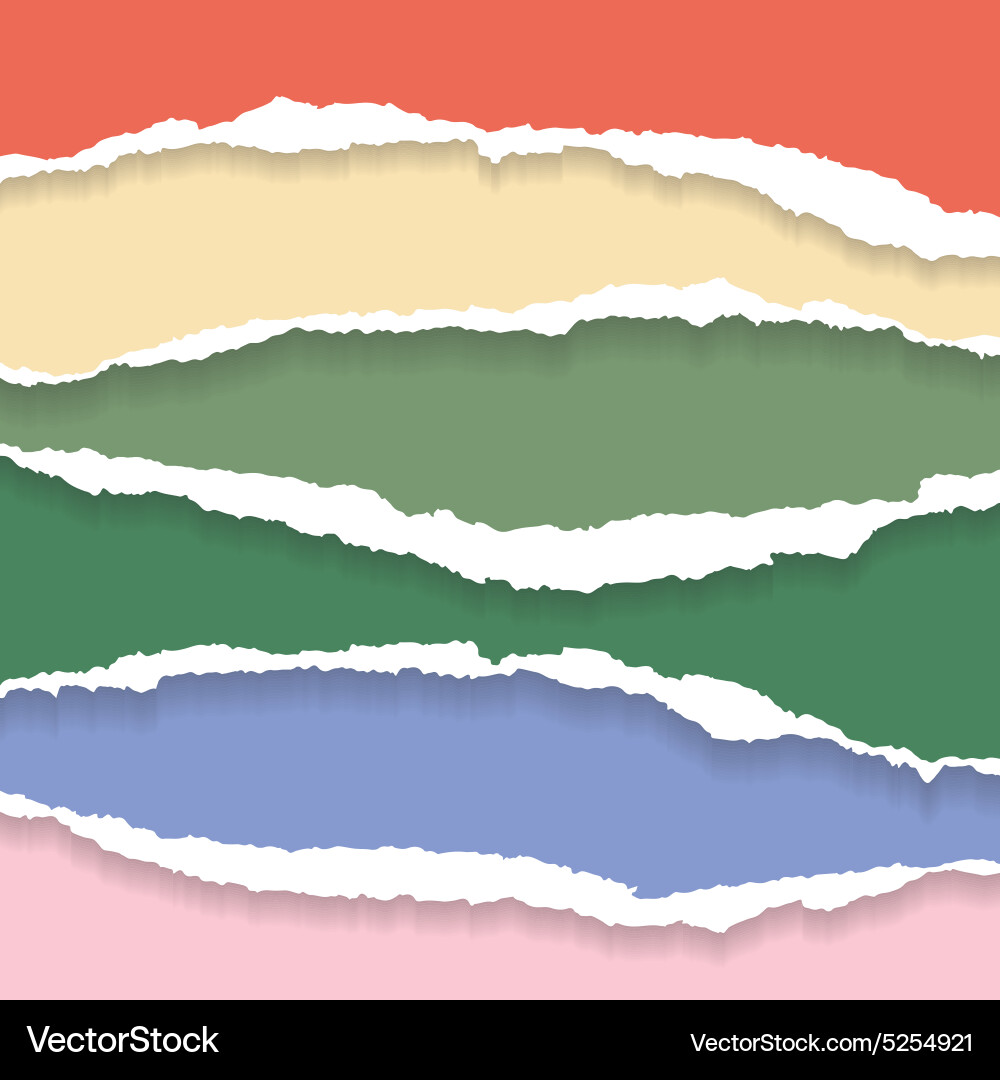 Paper ripped Royalty Free Vector Image - VectorStock