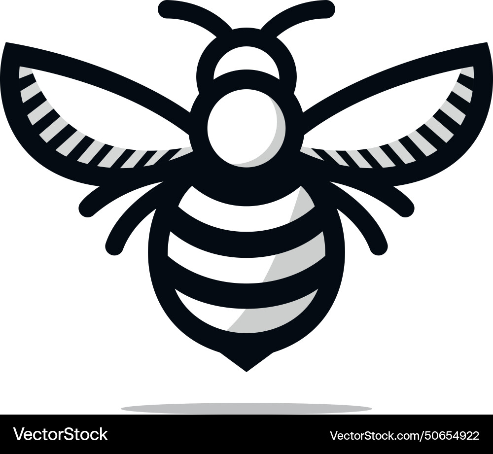 Bee Royalty Free Vector Image - VectorStock
