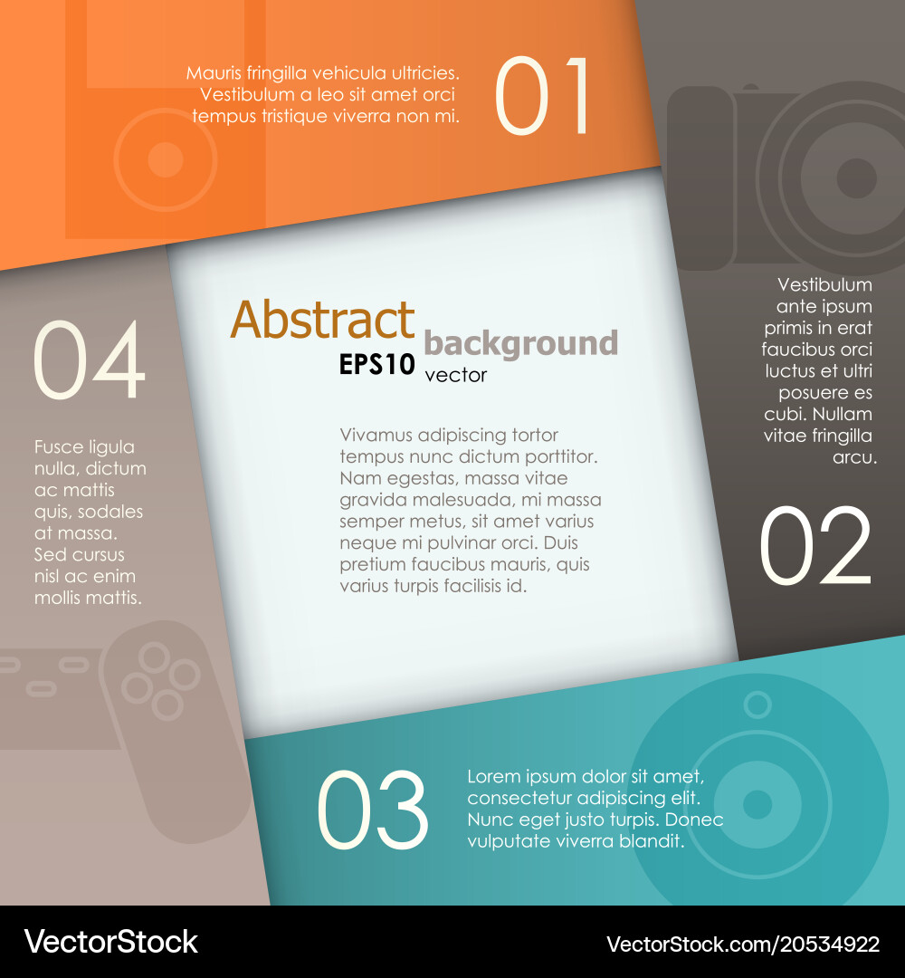 Paper sheets background Royalty Free Vector Image