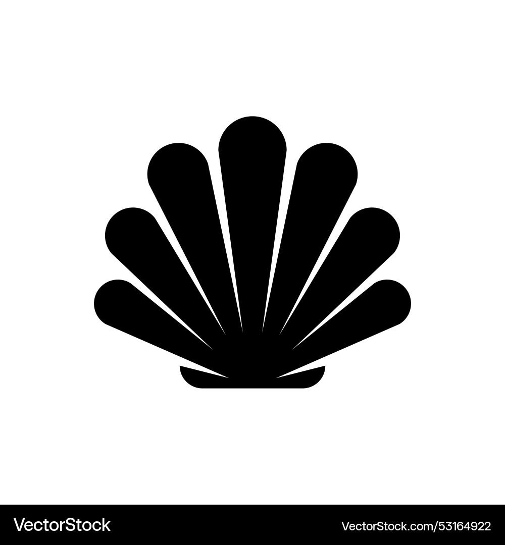 Sea Shell Logo Vector